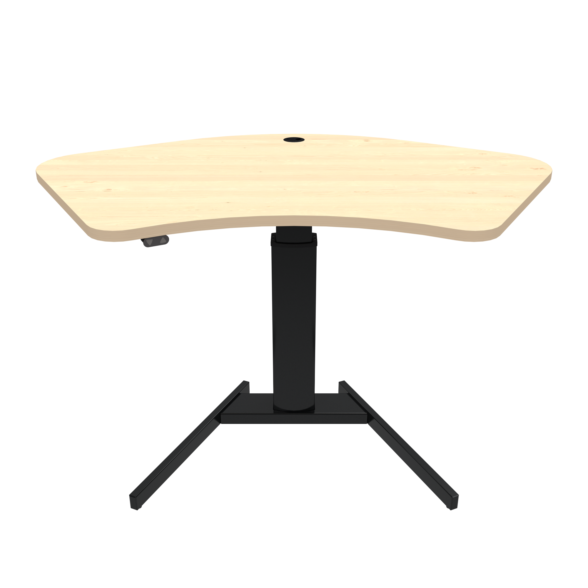 Series 19 Single Column Desk - Posture Depot