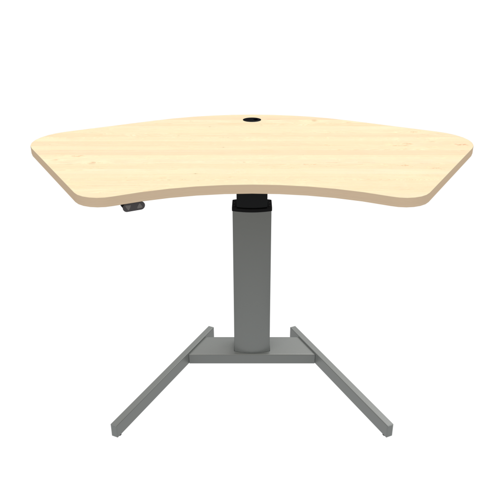 Series 19 Single Column Desk - Posture Depot