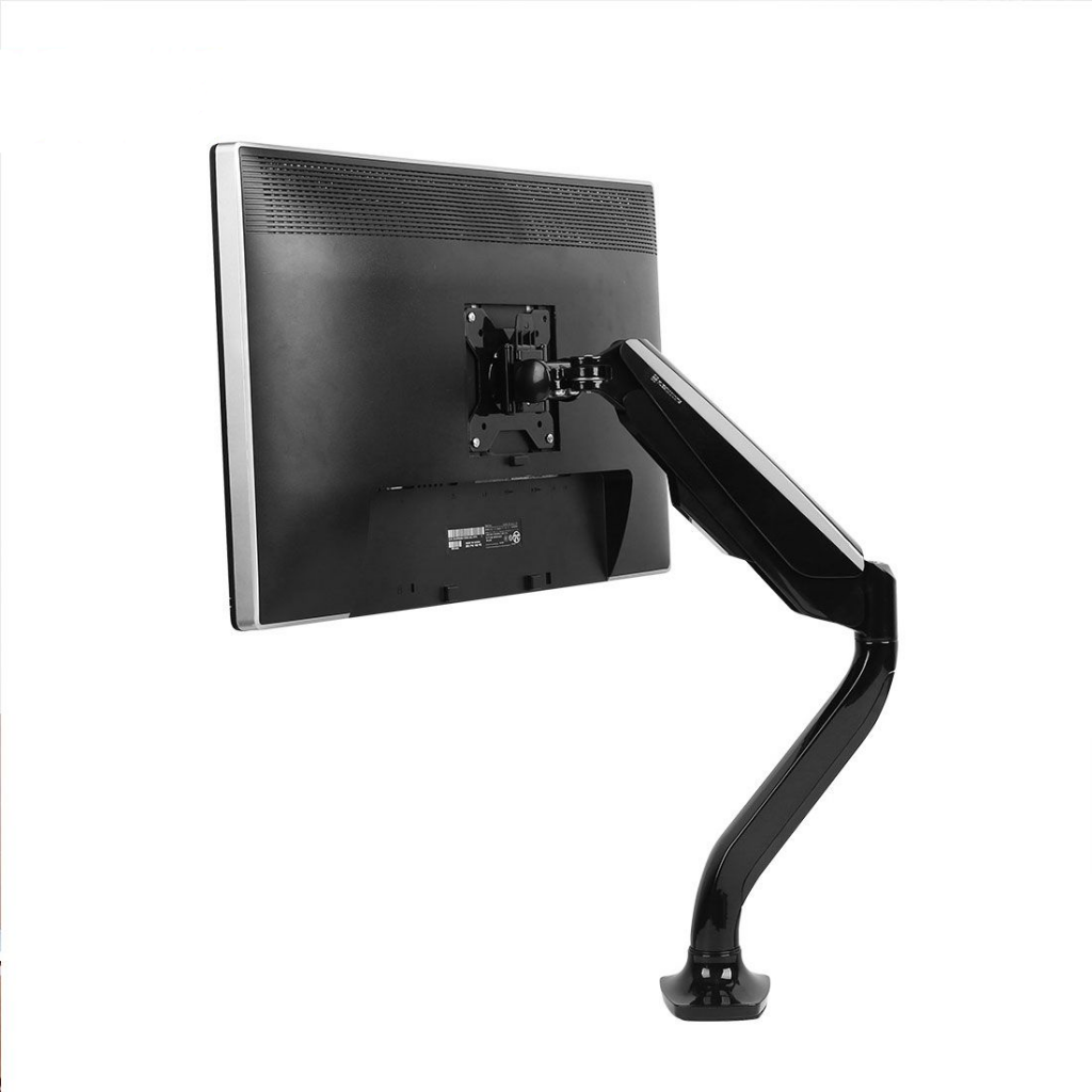 Premium Black Single Monitor Arm - Posture Depot
