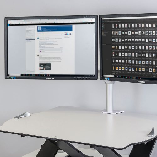 Oploft Dual Monitor Arm - Posture Depot