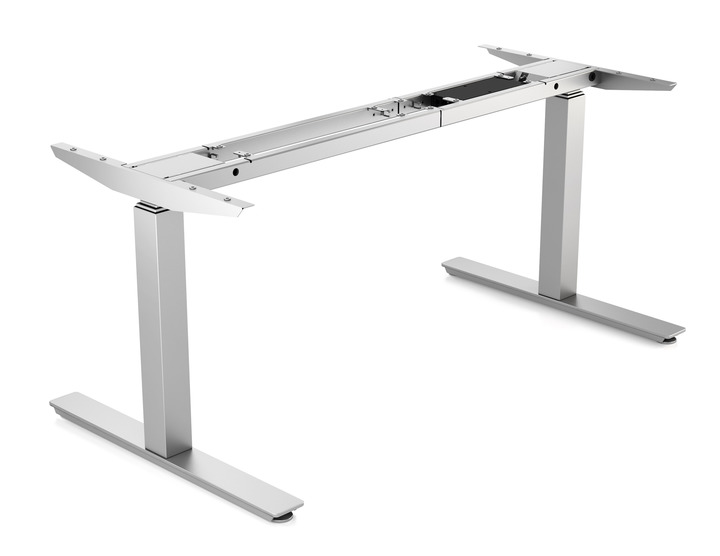 upCentric 2LV Electric Dual Column Desk - Posture Depot