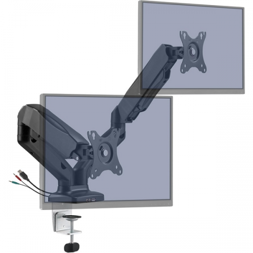 HW Basics Dual Monitor Arm - Posture Depot