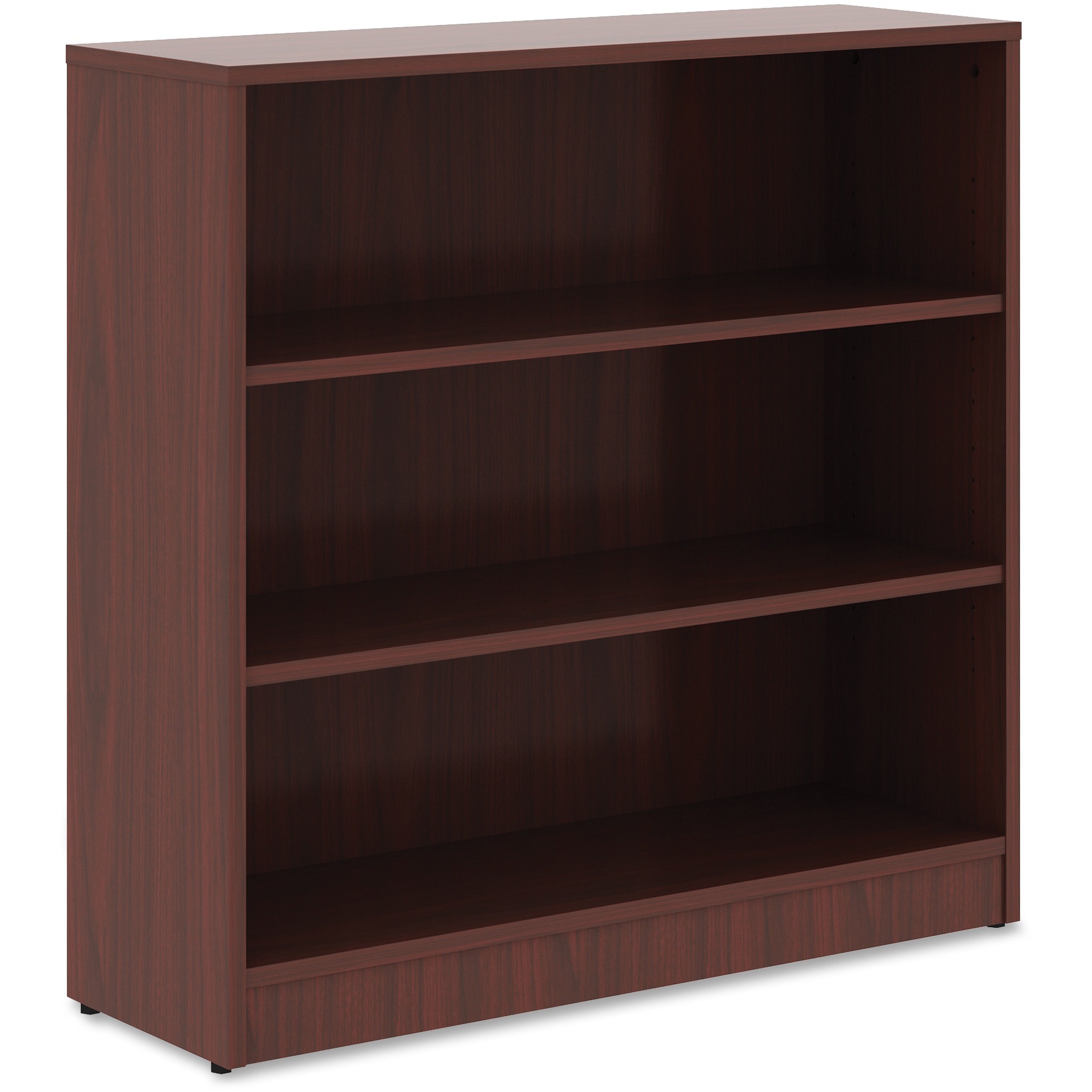 LE Laminate Three-Shelf Bookcase - Posture Depot