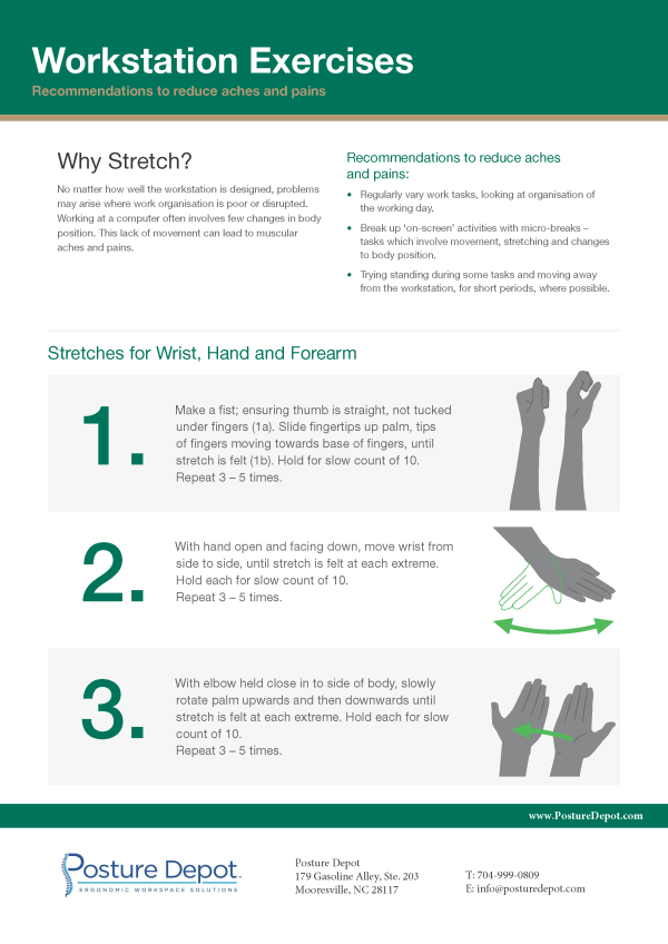 Ergonomic Tips - Posture Depot